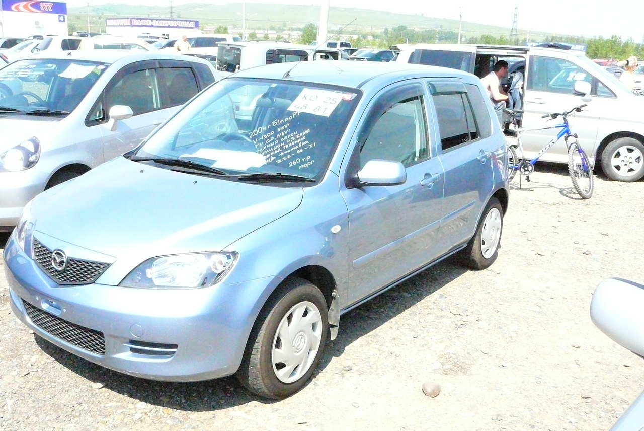 2004 Mazda Demio specs, Engine size 1.3l., Fuel type Gasoline, Drive wheels FF, Transmission ...