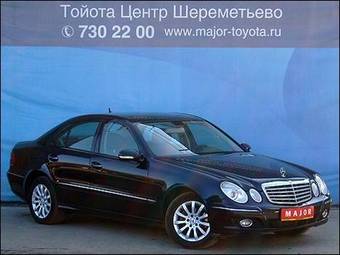 2006 Mercedes-Benz E-Class specs, Engine size 1800cm3, Drive wheels FR ...