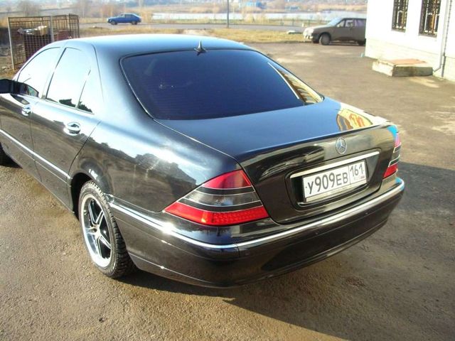 2000 Mercedes-Benz S-Class specs