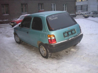 1992 Nissan March specs