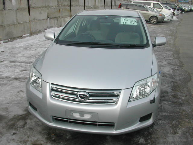 2006 Toyota Corolla Axio specs, Engine size 1.5, Fuel type Gasoline ...