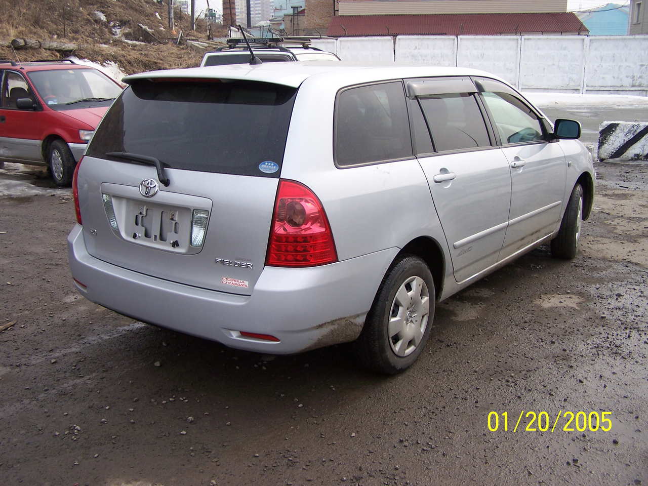 2004 Toyota Corolla Fielder specs, Engine size 1.5, Fuel type Gasoline ...