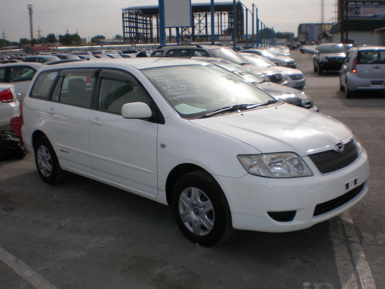 2004 Toyota Corolla Fielder specs, Engine size 1.5, Fuel type Gasoline ...