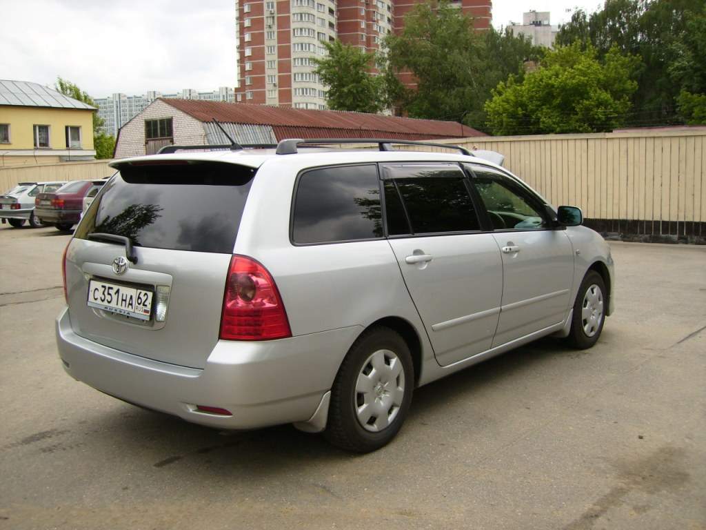 2004 Toyota Corolla Fielder specs, Engine size 1.5l., Fuel type ...