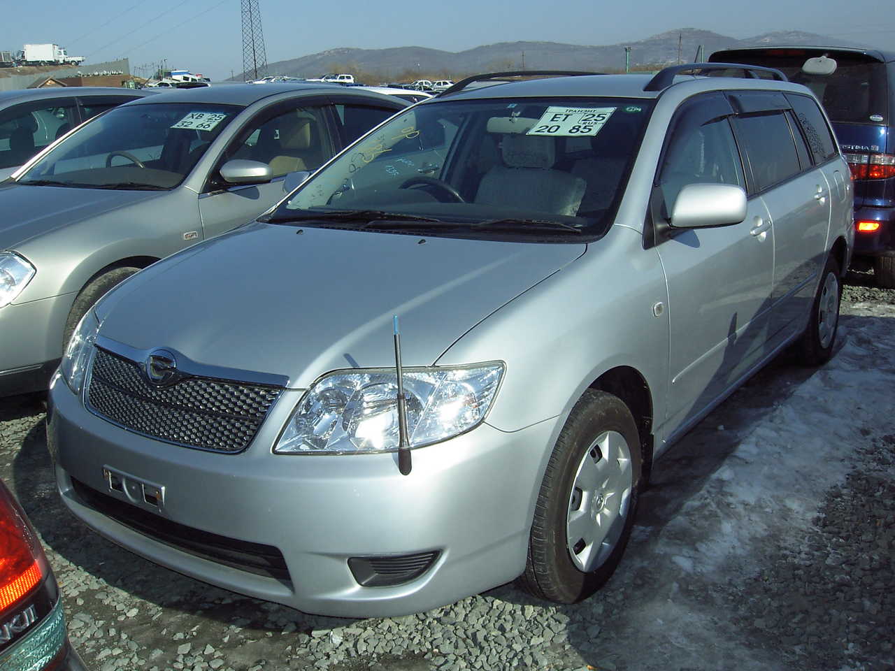 2005 Toyota Corolla Fielder specs, Engine size 1.5l., Fuel type ...