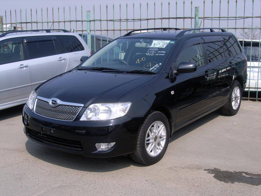 2006 Toyota Corolla Fielder specs, Engine size 1.8l., Fuel type ...