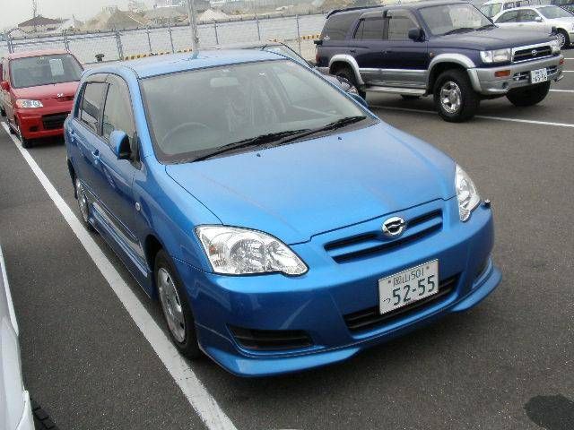 2004 Toyota Corolla Runx specs