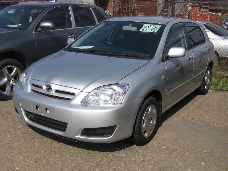 2004 Toyota Corolla Runx specs, Engine size 1.5l., Fuel type Gasoline ...