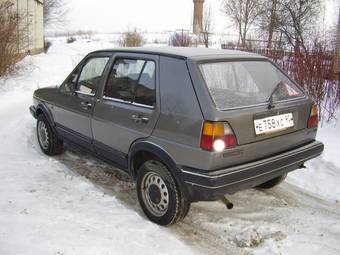 1986 Volkswagen GOLF 2 specs